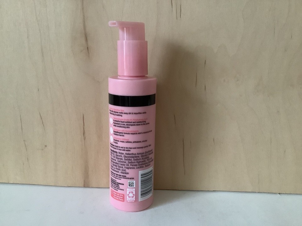 Neutrogena Skin Balancing Milky Facial Cleanser Dry Sensitive Skin Pump ...