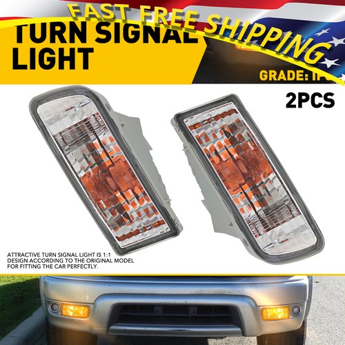 Fit 1999-2002 Toyota 4Runner Light Turn Signal Set Driver & Passenger ...