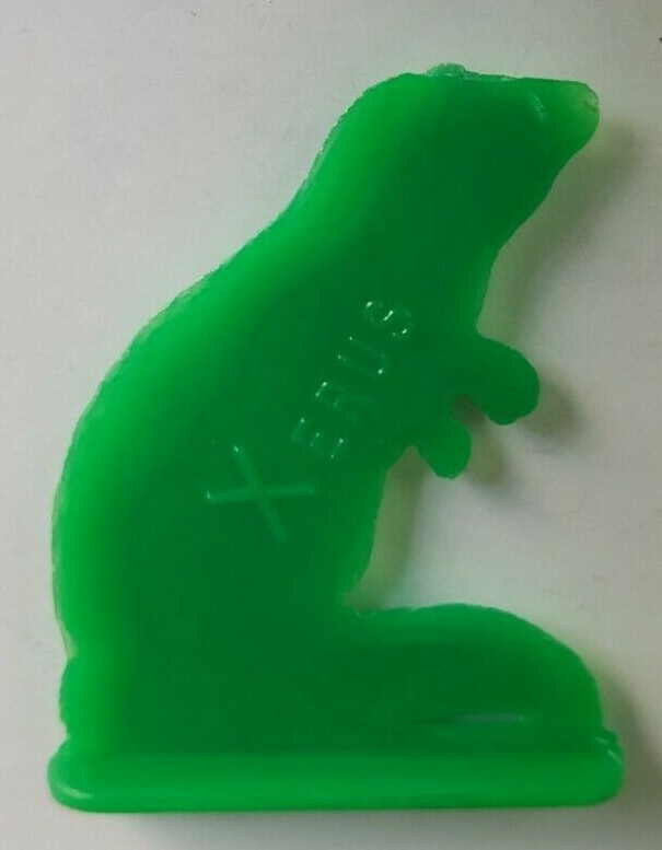 1953 Cracker Jack Toy Prize Alphabet Animal Stand Up Xerus NOSCO | eBay