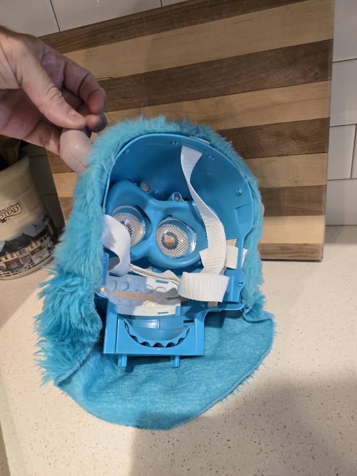 Sully From Monsters Inc. Moveable Mouth Eyebrows Mask Furry - Fits ...