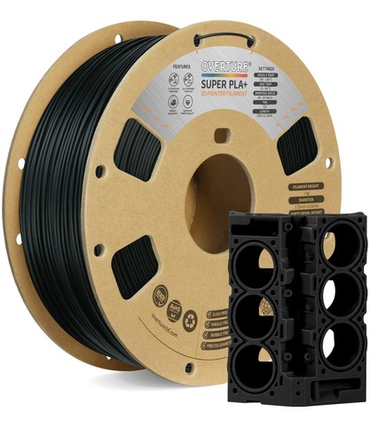 Super PLA+ Filament 1.75mm Toughness Enhanced PLA Plus Cardboard Spool ...