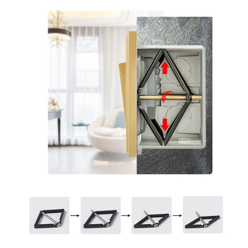 2pcs Wall Mount Switch Cassette Repair Tool 86mm Switch Box Repairer ...