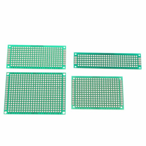 4Pcs Prototype PCB Double Side Breadboard 5x7 4x6 3x7 2x8CM.Ships from ...