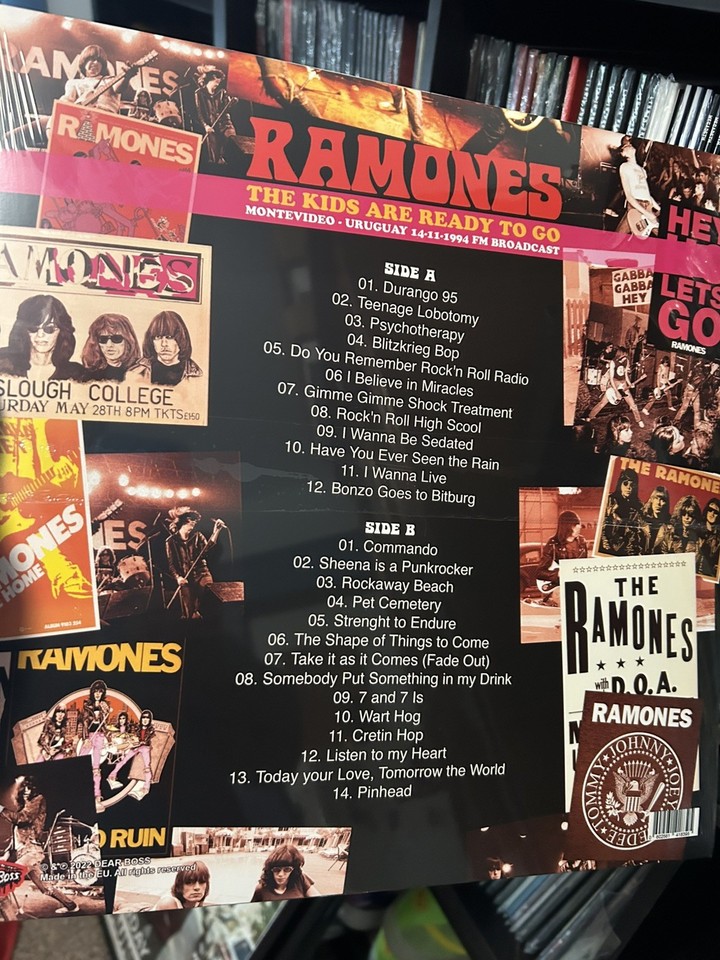 THE RAMONES THE KIDS ARE READY TO GO Splatter Vinyl LP Sealed. | eBay