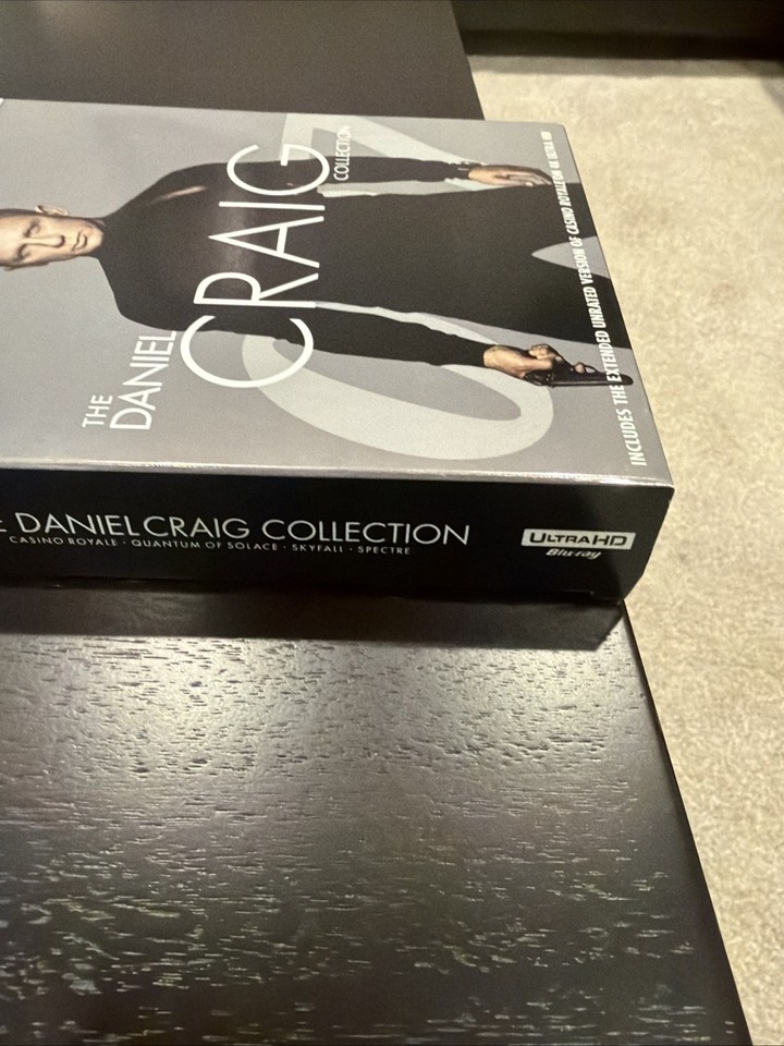 James Bond The Daniel Craig 4- Film Collection 4K UHD Blu-ray No ...