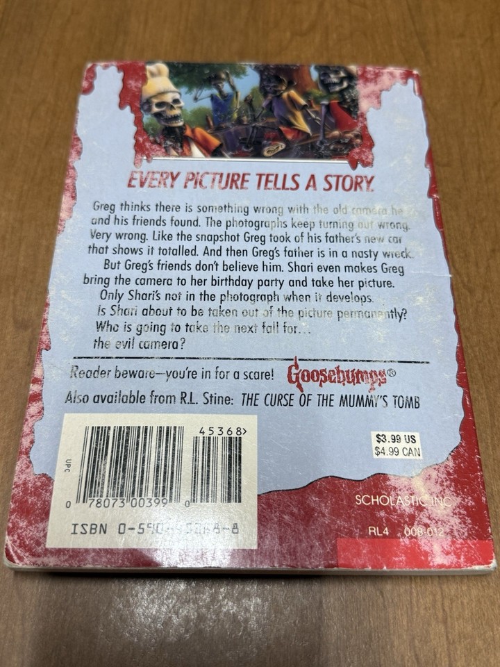 x10 R.L. Stine Goosebumps Lot Scholastic Deep Trouble II #58 Ghost ...