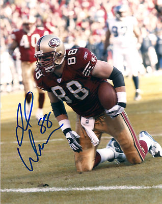 JED WEAVER SAN FRANCISCO 49'ERS AUTOGRAPHED SIGNED 8X10 PHOTO W/COA | eBay