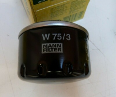 filtre a huile mann filter origine W75/3 NEUF | eBay