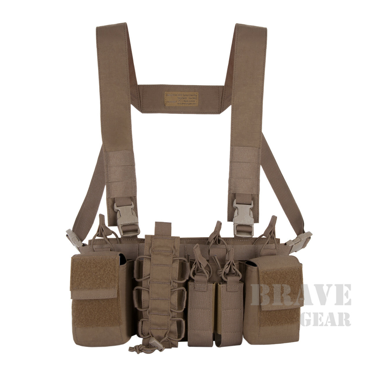 Emerson HSP D3CR Tactical Chest Rig Lightweight H-harness Vest W ...