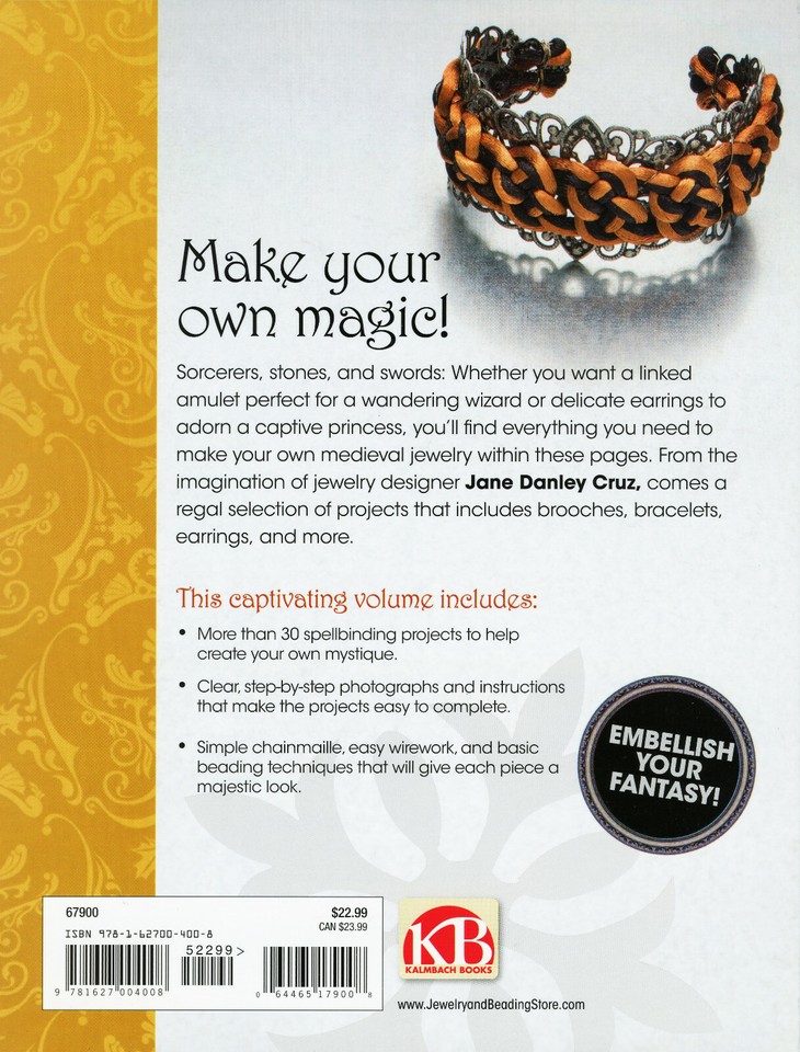 Dragons, Crystals & Chainmaille (Paperback) medieval jewelry making ...