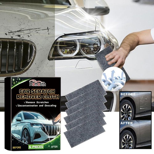 6x Scratch Repair Cloth for Car Scratches Nano Magic Cloth Scratch ...