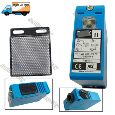 Reflex Photoelectric Switch Sensor For SICK WL260-R270 6020768 ...