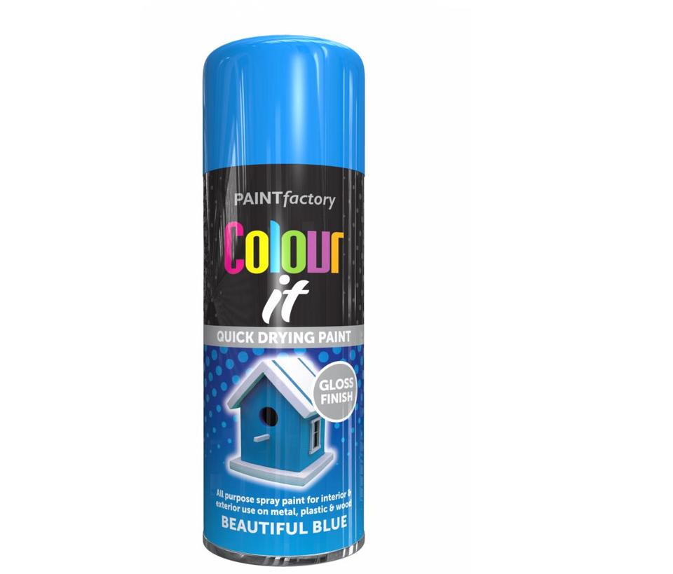 All-Purpose Aerosol Spray Paint Matt Gloss Metal Wood Plastic ...