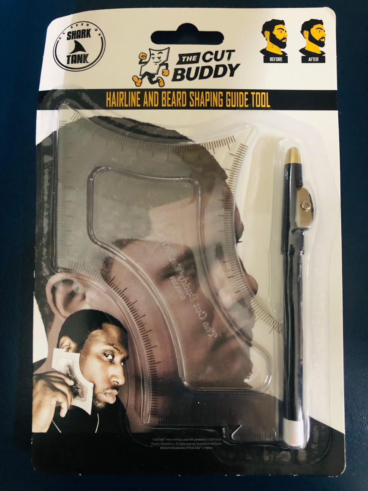 The Cut Buddy Hairline & Beard Shaping Tool + Pencil, NEW ...