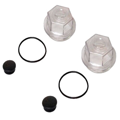 2x Dexter 21-40 2-5/8" Oil Cap for 6K UTG Demountable Utility Trailer ...