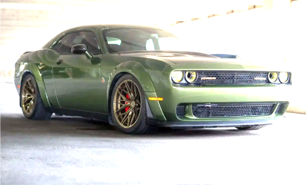 20” ROHANA RFX17 BRONZE WHEELS FOR DODGE CHALLENGER HELLCAT WIDEBODY ...