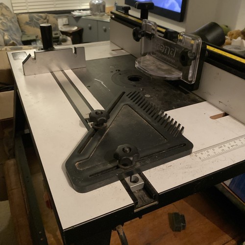 Trend CRT/MK3L 240v CraftPro Router Table - Black | eBay