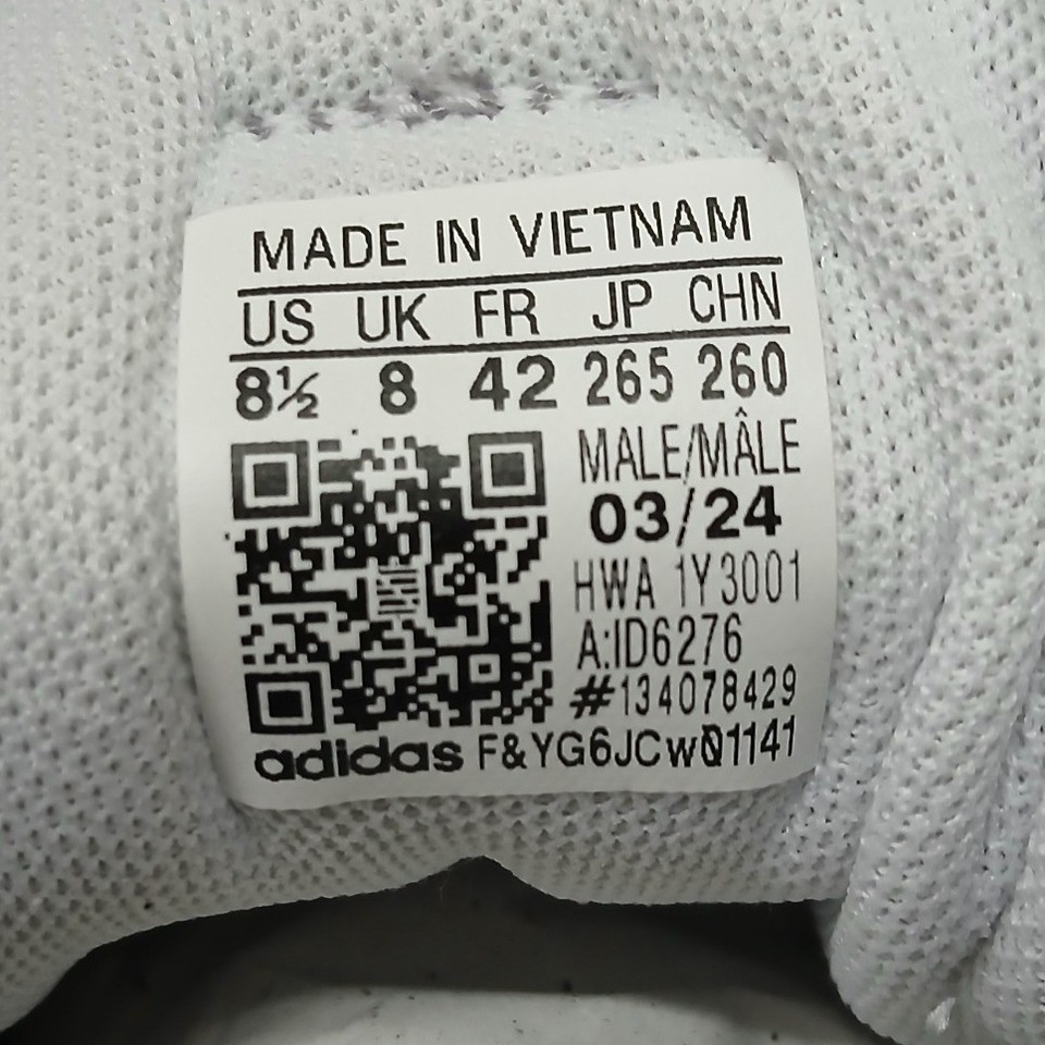 Adidas VL Court 3.0 Gray White Mens Skateboarding Shoes Sneakers ID6276 ...