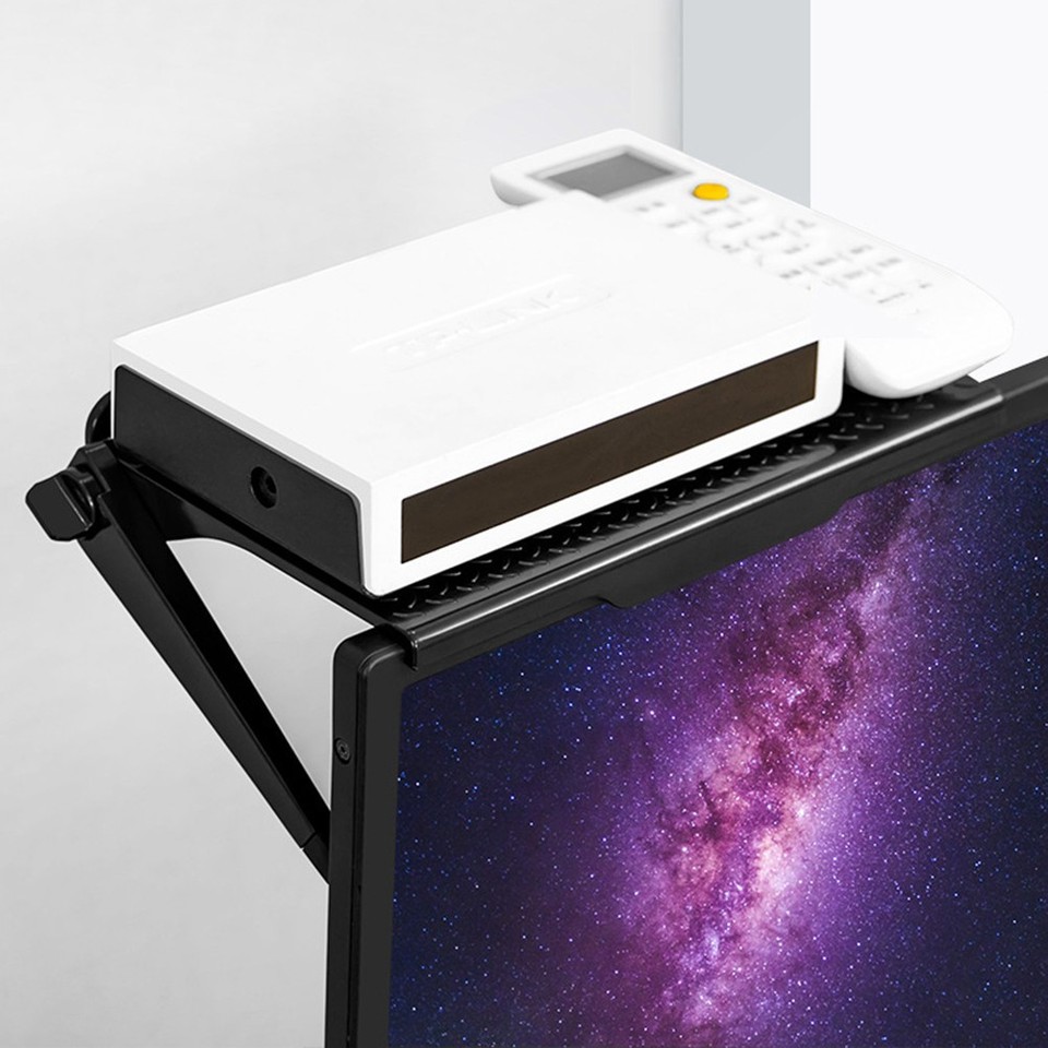 Monitor Riser with Rgb Light Computer Shelf TV Screen Storage Stand ...