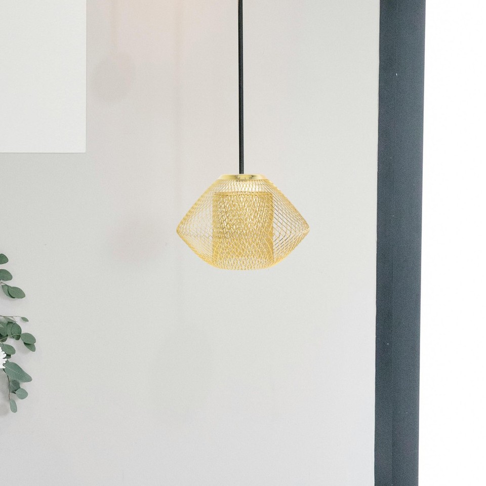 Double Layer Iron Wire Lamp Shade Lamp Cover Iron Mesh Lampshade Metal ...