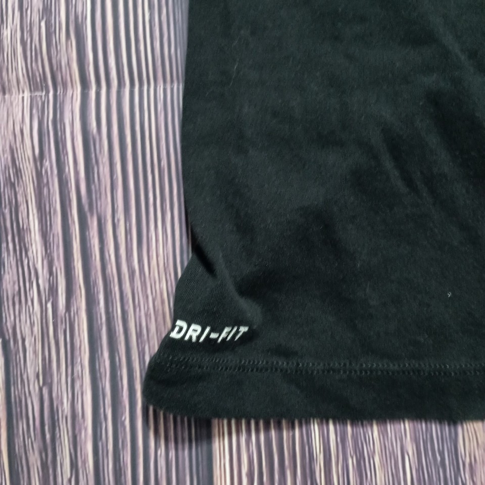 Nike Dri-FIT USMC Oorah Shirt Mens Medium Black Long Sleeve Pullover ...