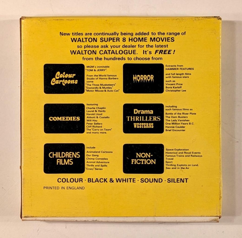 Concorde - Walton Films UK - Sound Super 8mm Movie; Aviation ...