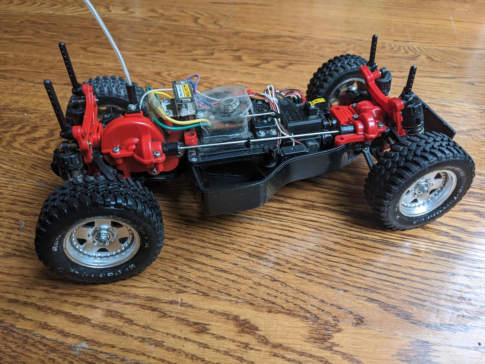 Vintage (58161) Tamiya 4x4 Ford F-150 Baja Racing Truck w/Futaba Attack ...