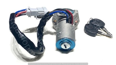 New Ignition Switch Starter Lock Barrel + 2 Keys For Iveco Daily 1999 ...