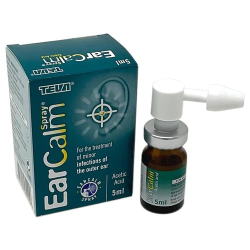 EarCalm Spray 5ml | For Treatment of Minor Outer Ear Infections ...