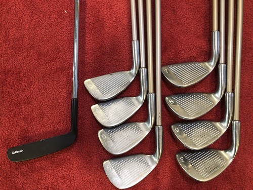 Golfsmith Tour Model IV Irons 3-PW Mid Flex Graphite Shaft And Putter ...