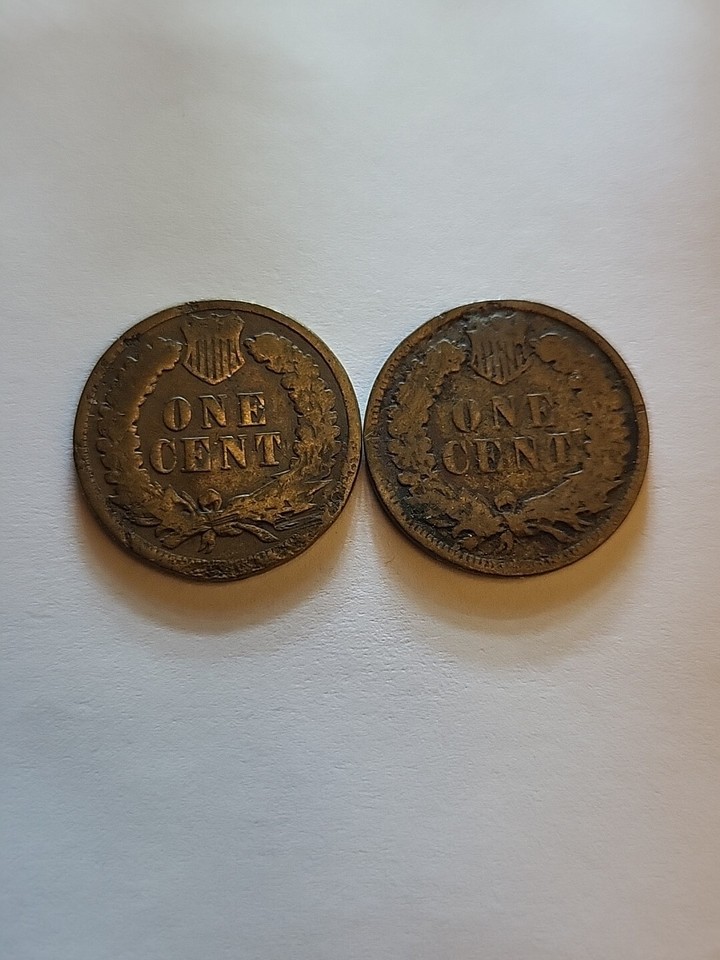 1893 and 1896 Indian Head Cent Pennies 1 Cent | eBay