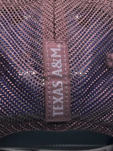 NCAA Texas A&M 12th Man Cap Hat Trucker Snapback Polycotton New | eBay