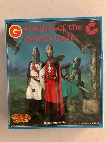 Grenadier Models Box Set Knights of the Round Table Fantasy Lords D&D ...