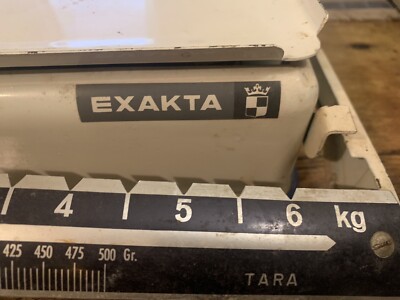 Vintage TARA EXAKTA German 6 KG Scale Sliding Weight AS IS I8 | eBay