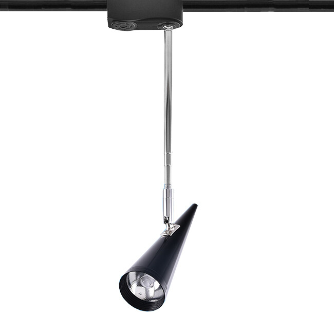 LED COB Ceiling Light Rail Track Lamp Fixture Retractable Rotatable ...