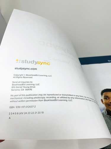 11 Study Sync StudySync Teacher Resource Reading Writing Student English I Set | eBay