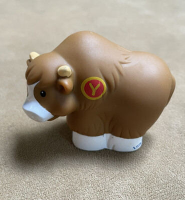 Fisher Price Little People Yak “Y” Zoo Animal A-Z Alphabet Letter | eBay