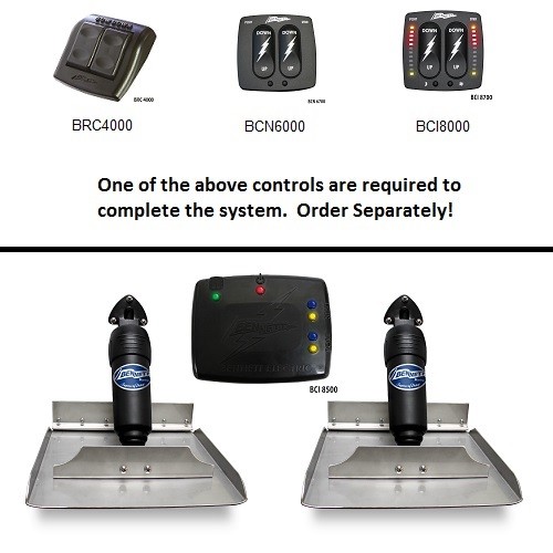 Bennett Bolt 12x9 Electric Trim Tab System - Control Switch Required ...