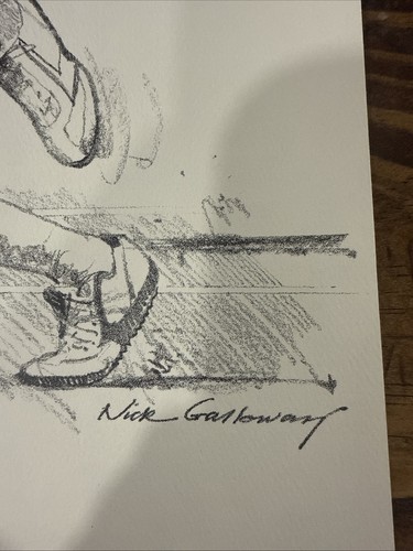 1981 St Louis Cardinals Ottis Anderson Shell Oil Football Print Nick ...