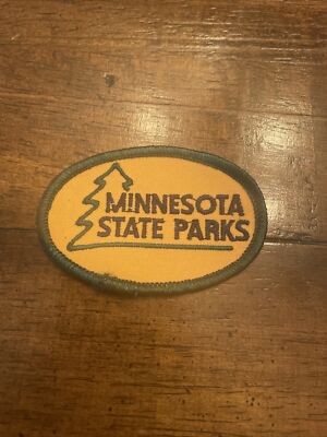 MN Minnesota State Parks PATCH Sew On 3” Rare Vtg Trucker Hat Logo | eBay
