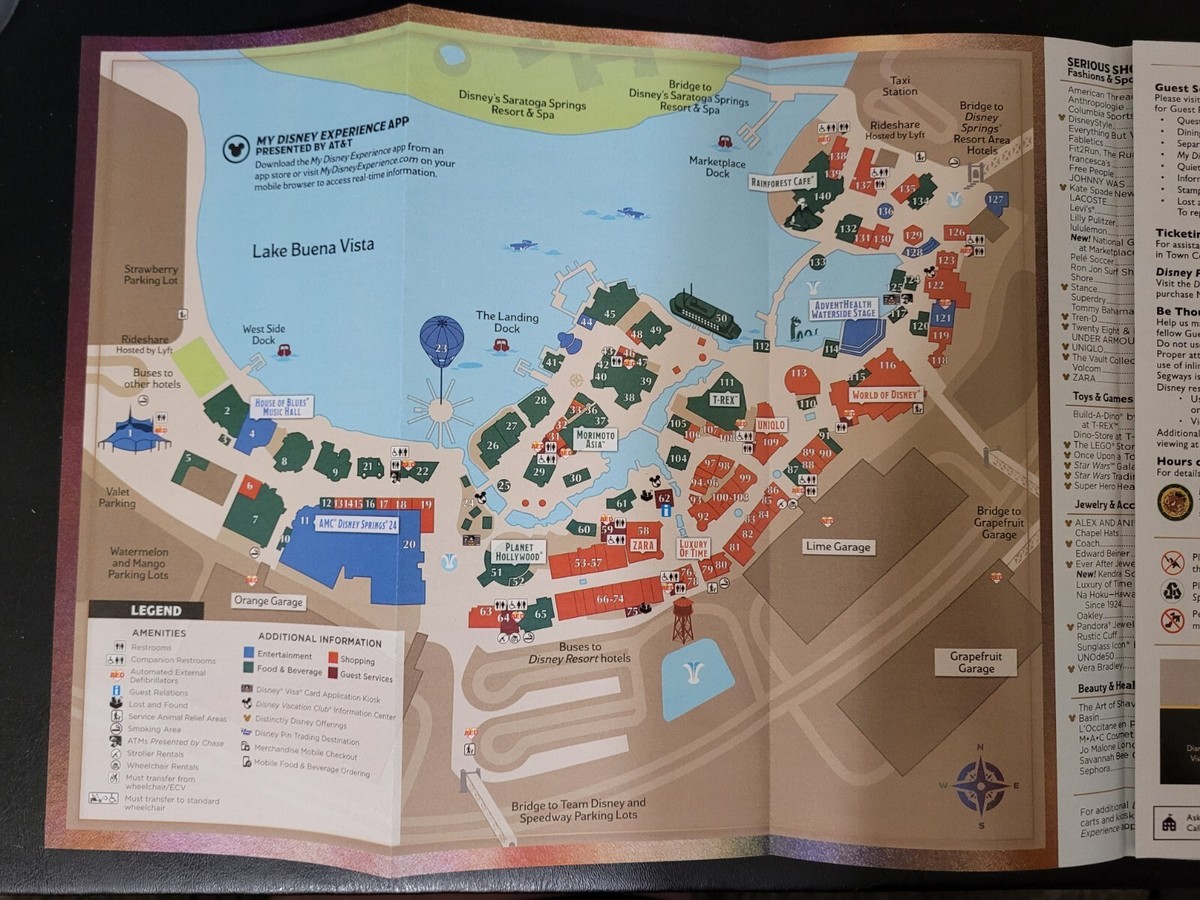 Disney Springs Map