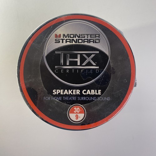 Monster Standard THX Certified Speaker Cable 30' SEALED THXSP1630 ...