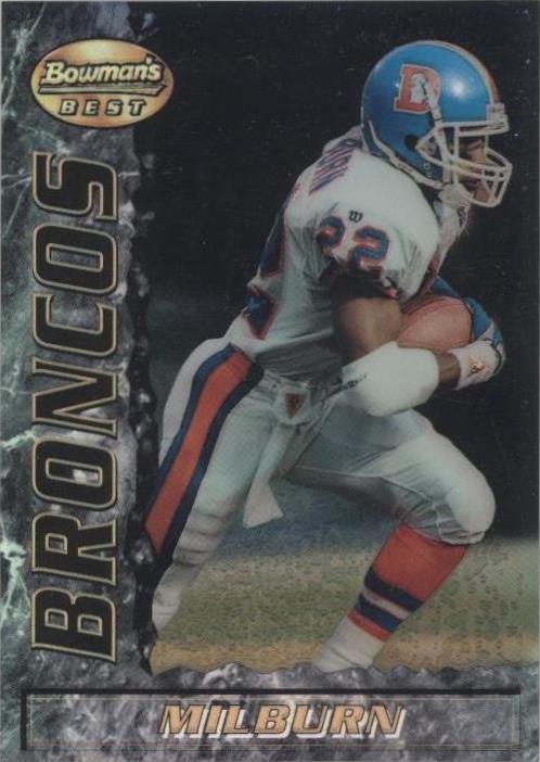 1995 Bowman's Best - Glyn Milburn #36 Refractor for sale online | eBay