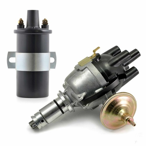 25D4 Points Distributor Matching Coil and Powermax Rotor Arm Austin ...