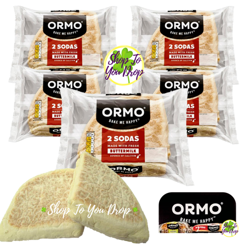 ORMO SODA BREAD FARLS 10 - 5 x 2 PACK Northern Ireland Irish Fry ...