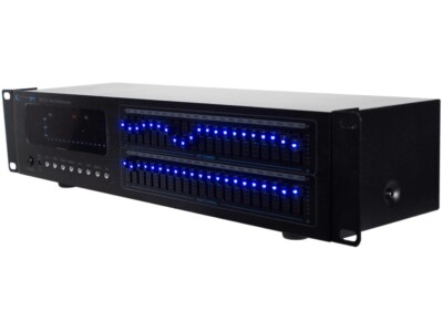 Technical Pro EQ7153 Rack Mount Dual 21-Band DJ/Pro Audio Equalizer ...