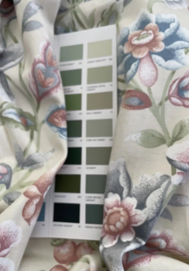 Vintage Curtains Curtina Large 100% Cotton W 115* 185 Cm Drop | eBay UK