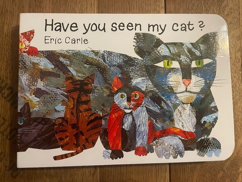 Eric Carle SIGNED AUTOGRAPHED Have You Seen My Cat? HC 1st Ed Hungry ...