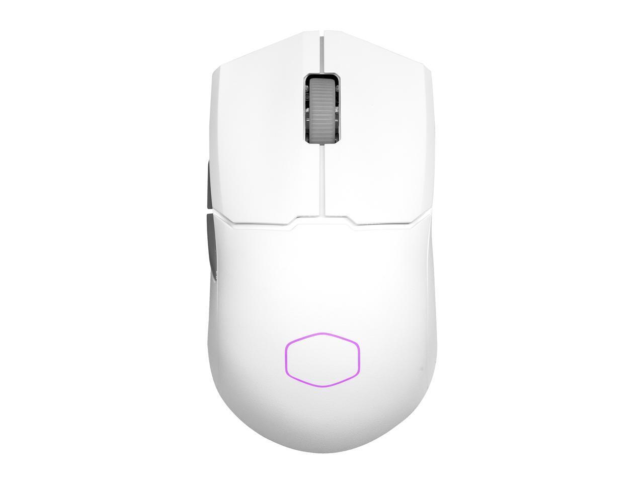 COOLER MASTER MM712 Matte White Matte White 6 Buttons 1 x Wheel USB ...