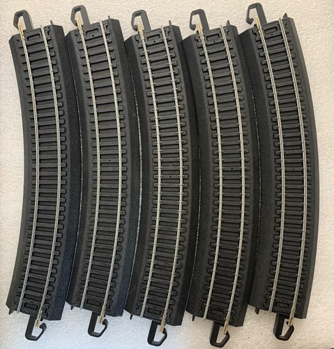 5X Bachmann Train HO E-Z EZ Track Roadbed 5 Pieces 18 R 30 Degree Lot ...